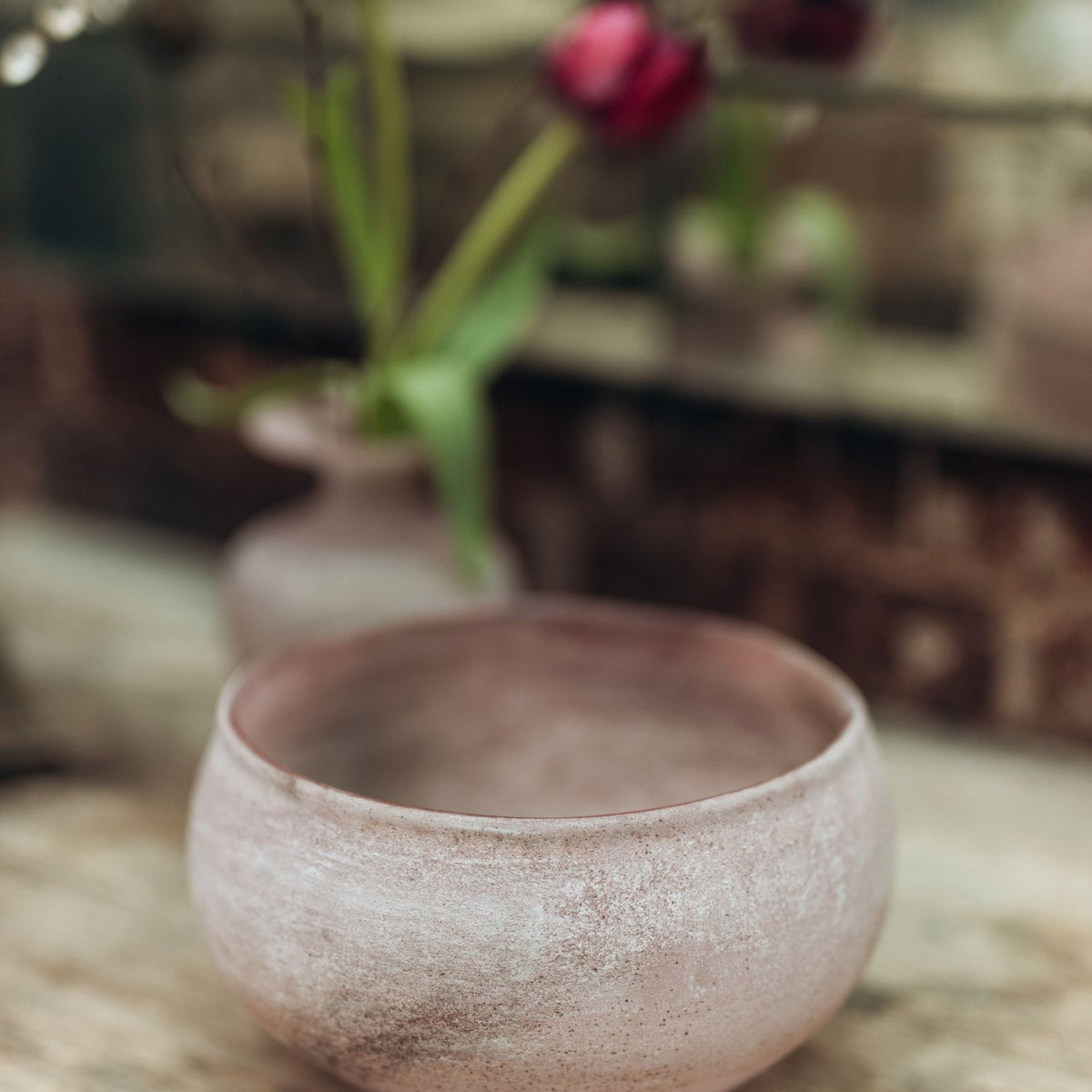 Scavo Murano Glass Bowl in Soft Pink – Petersham Nurseries
