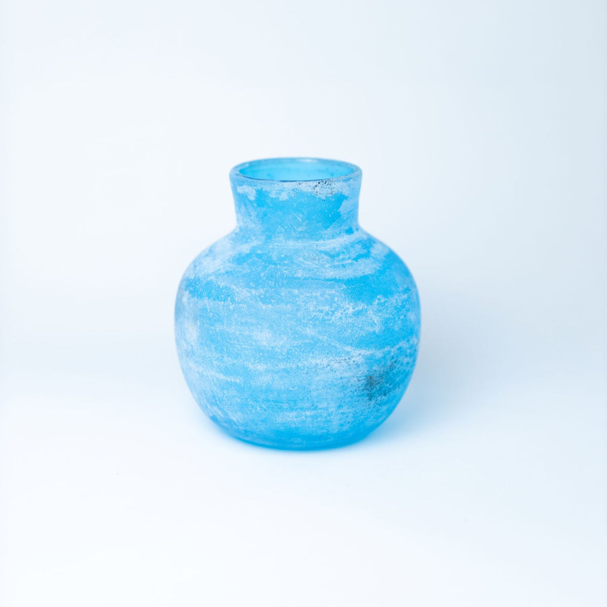 Scavo Murano Glass Vase Aqua Blue – Petersham Nurseries