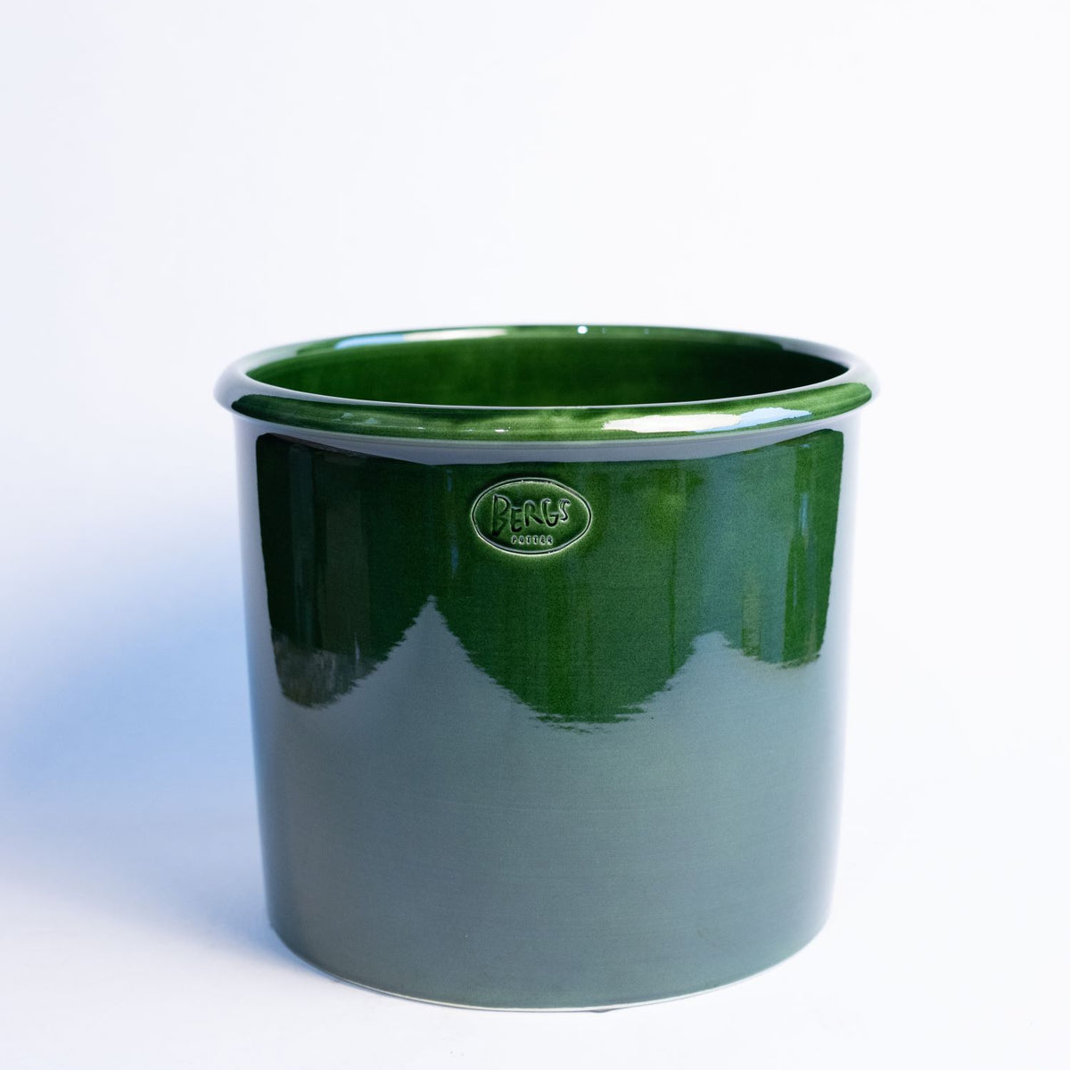 Modena Glazed Emerald Green Pot by Bergs Potter – Petersham Nurseries