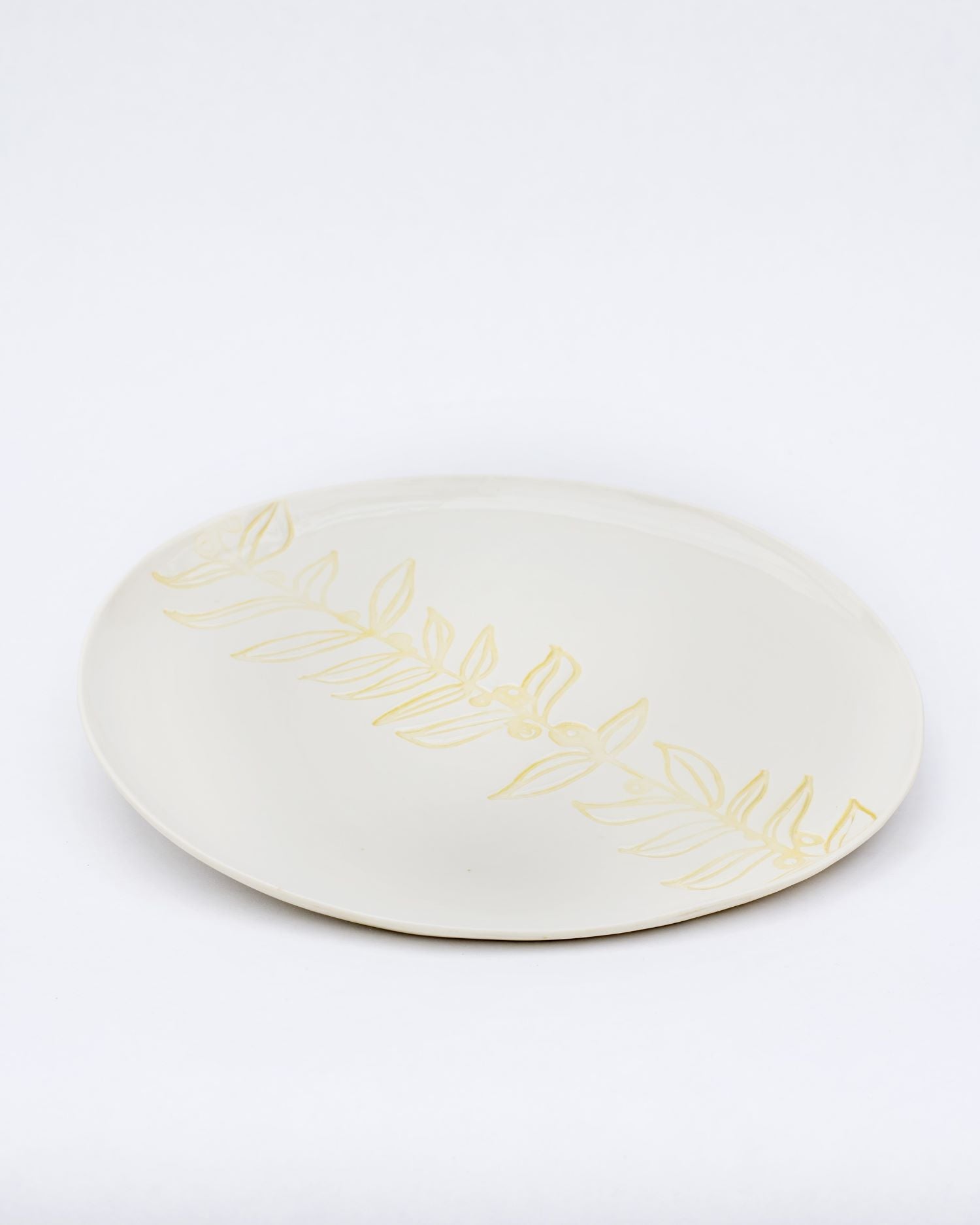 Bertozzi Porcelain Flat Plate – Petersham Nurseries