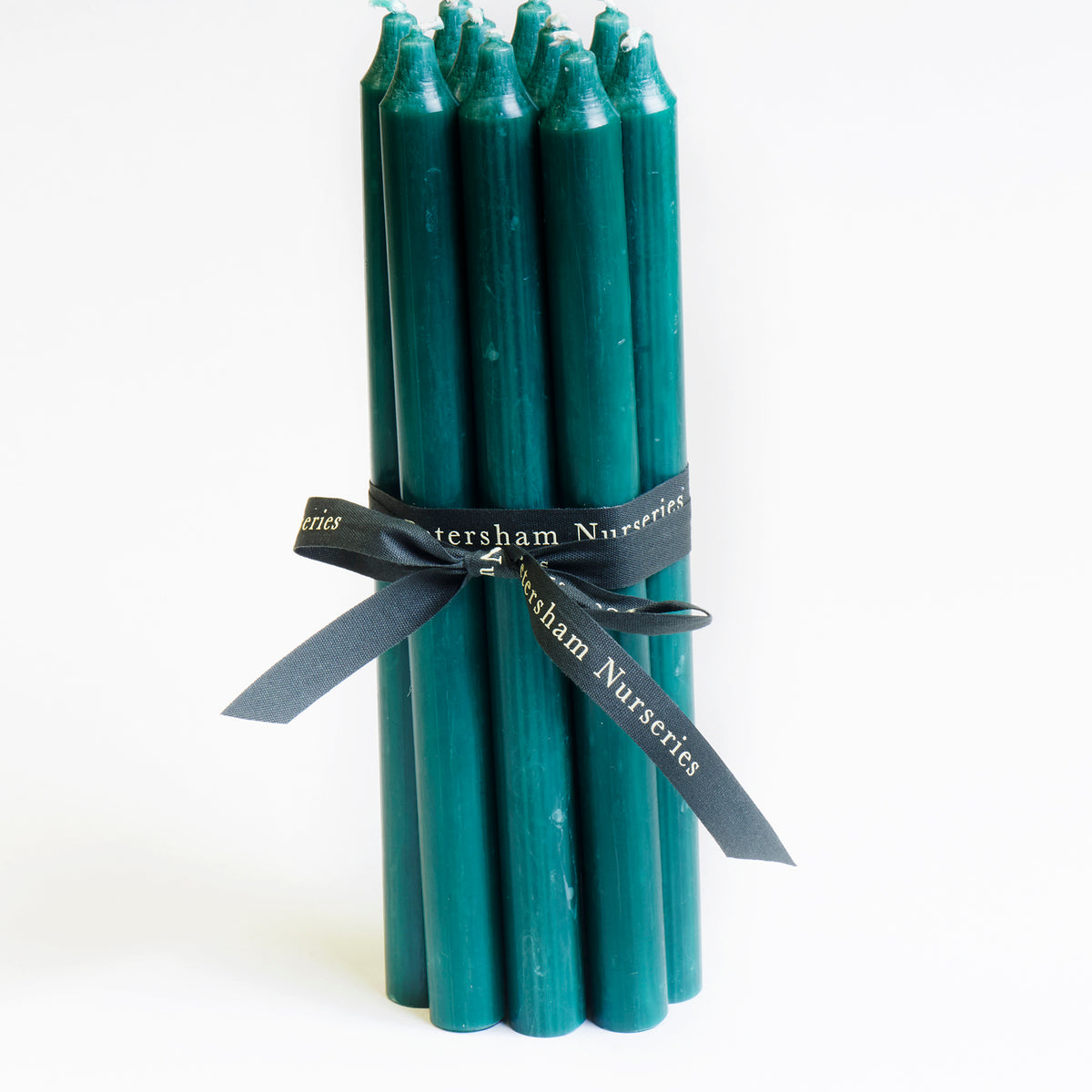 Rustic Candle Set of 10 in Dark Green – Petersham Nurseries