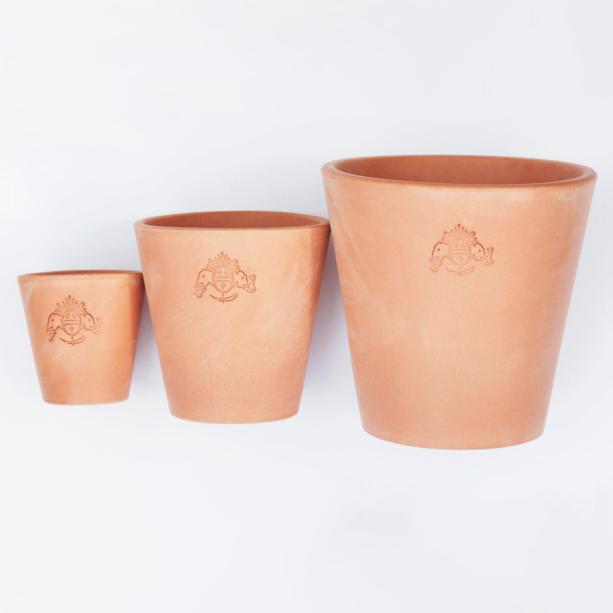 PN Terracotta Pots Set of 3 SML – Petersham Nurseries
