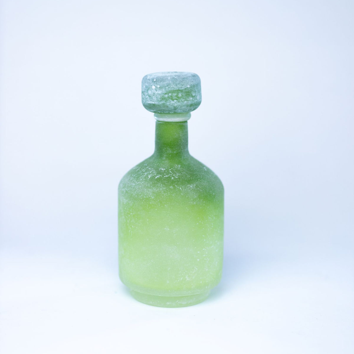 Scavo Murano Glass Bottle with Stopper in Green – Petersham Nurseries