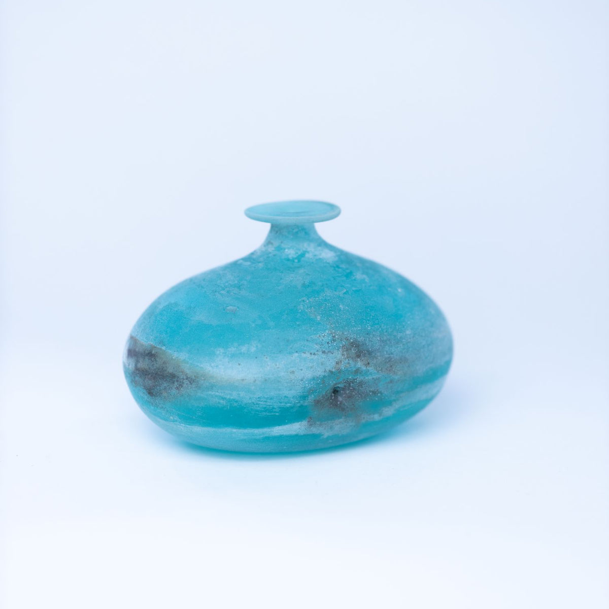 Small Scavo Murano Glass Vase Blue-Green – Petersham Nurseries