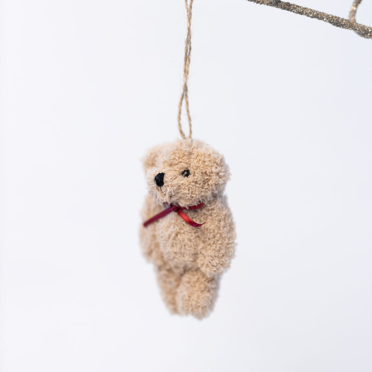 Teddy Bear with Bow Tree Ornament – Petersham Nurseries