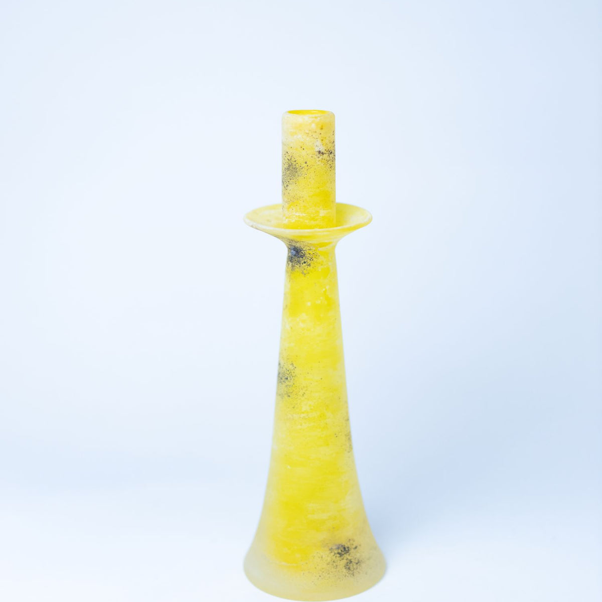 Tall Scavo Murano Vintage Candlestick in Yellow – Petersham Nurseries