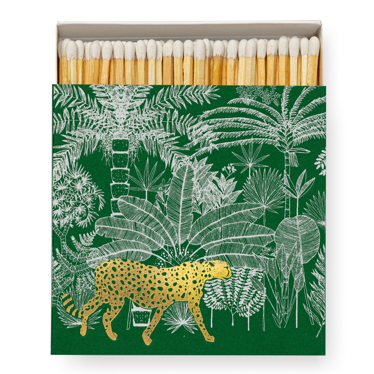 Cheetah in Jungle Square Matches – Petersham Nurseries
